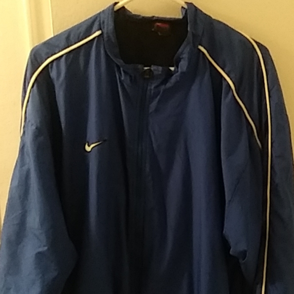 Nike | Jackets & Coats | Blue Nike Jacket | Poshmark